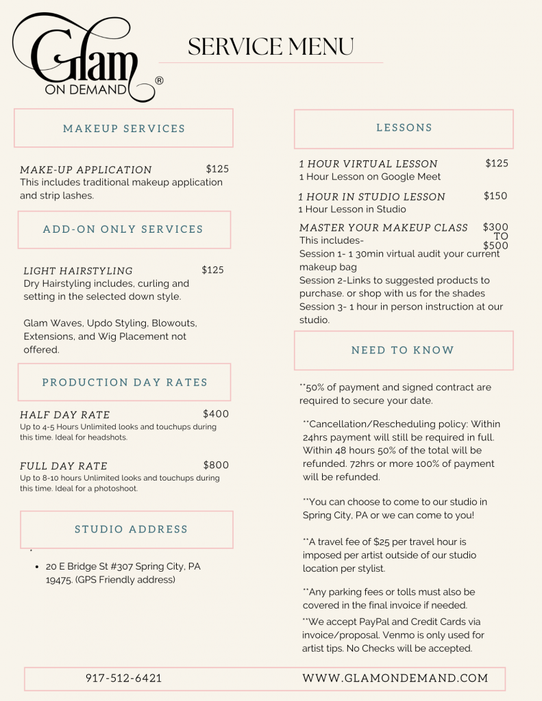 Glam On Demand - Glam On Demand